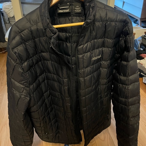 Marmot | Jackets & Coats | Marmot Black Quilted Jacket | Poshmark